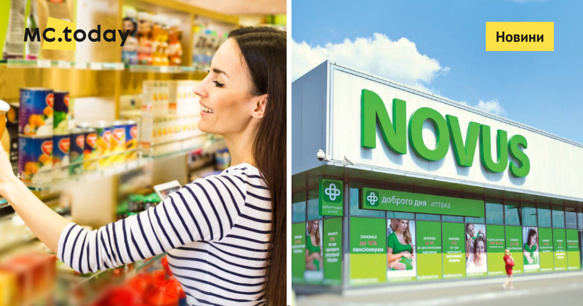 Novus став найдинамічнішим продовольчим ритейлером – Forbes