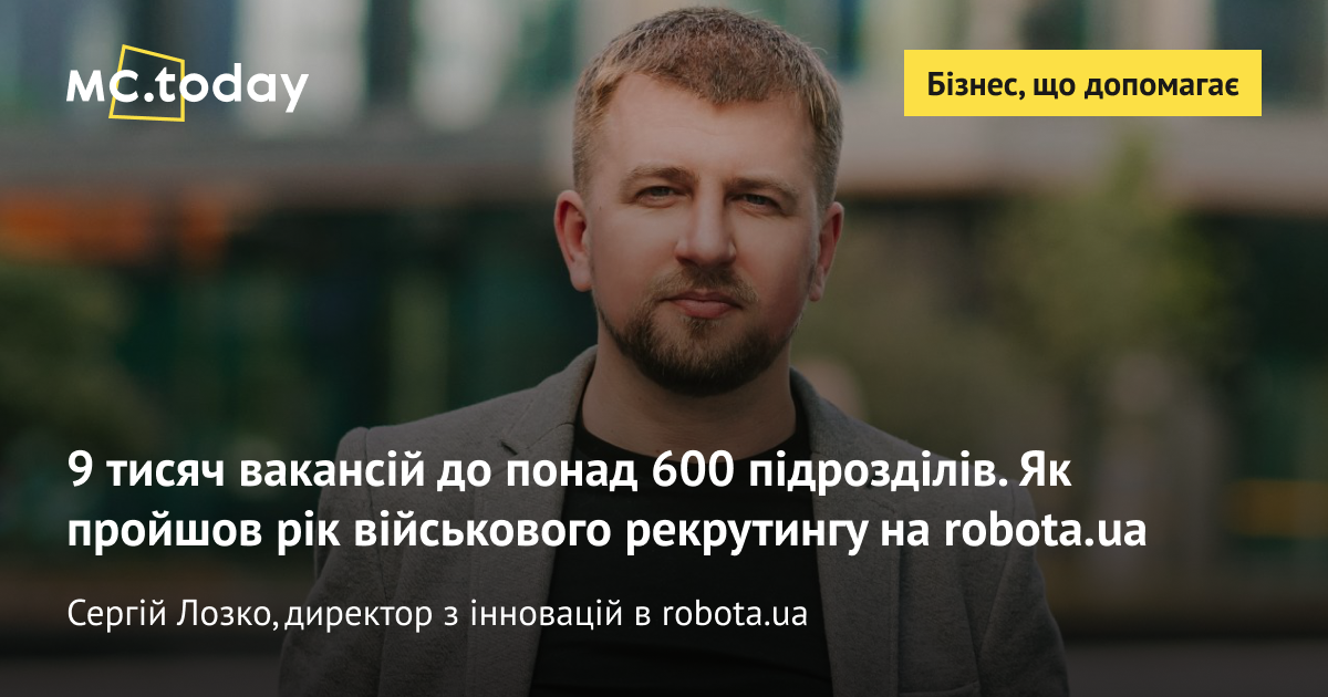 Як robota.ua допомагає залучати до лав ЗСУ більше українців